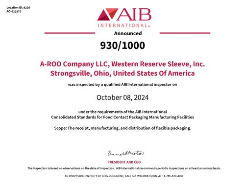 A·ROO Company | More Than Packaging